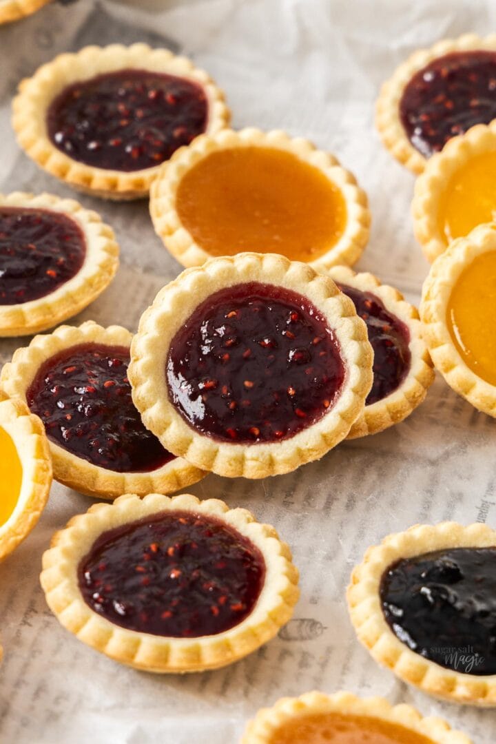 Easy Jam Tarts - 7 ingredients and so easy | Sugar Salt Magic