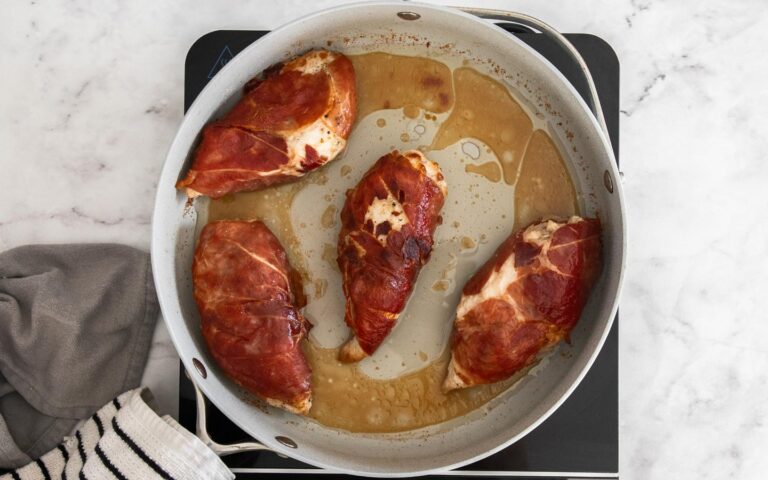 Prosciutto Wrapped Chicken - Sugar Salt Magic