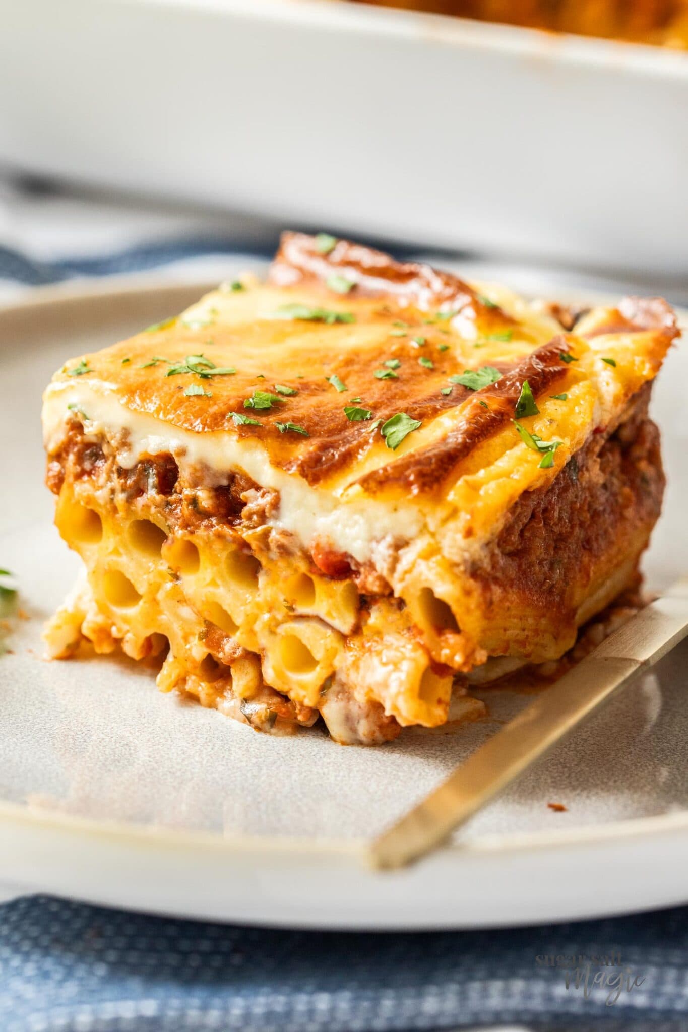 Greek Pastitsio Recipe - comforting and great for a crowd - Sugar Salt ...