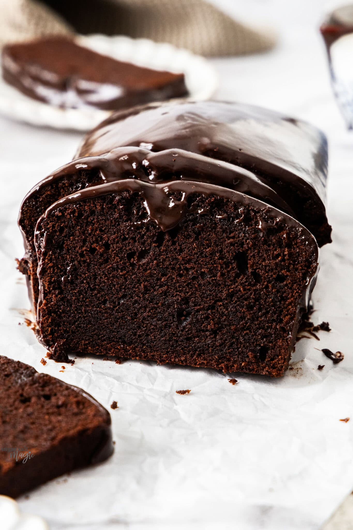 Chocolate Pound Cake - Sugar Salt Magic