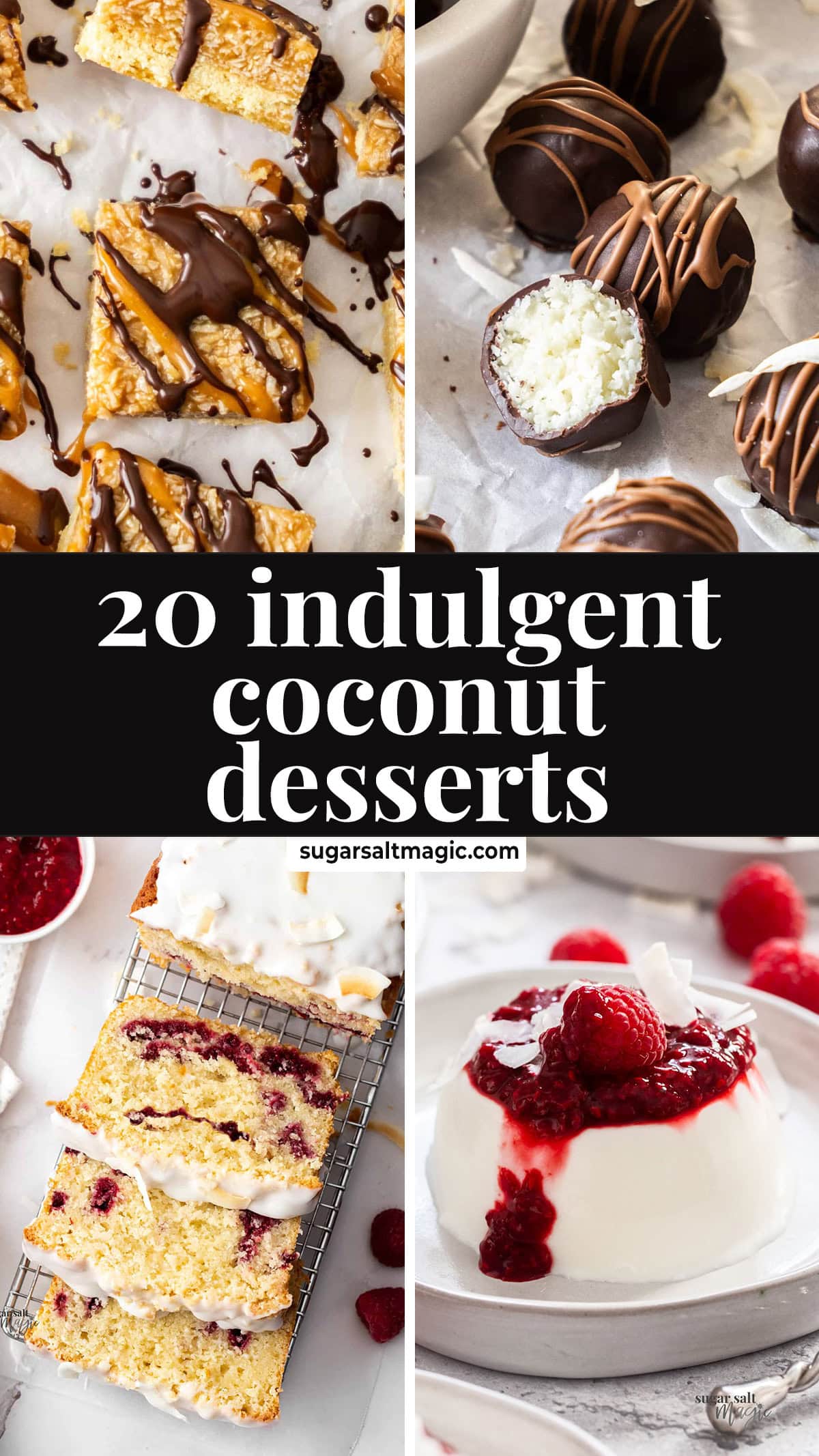 20 Delicious Coconut Desserts - Sugar Salt Magic